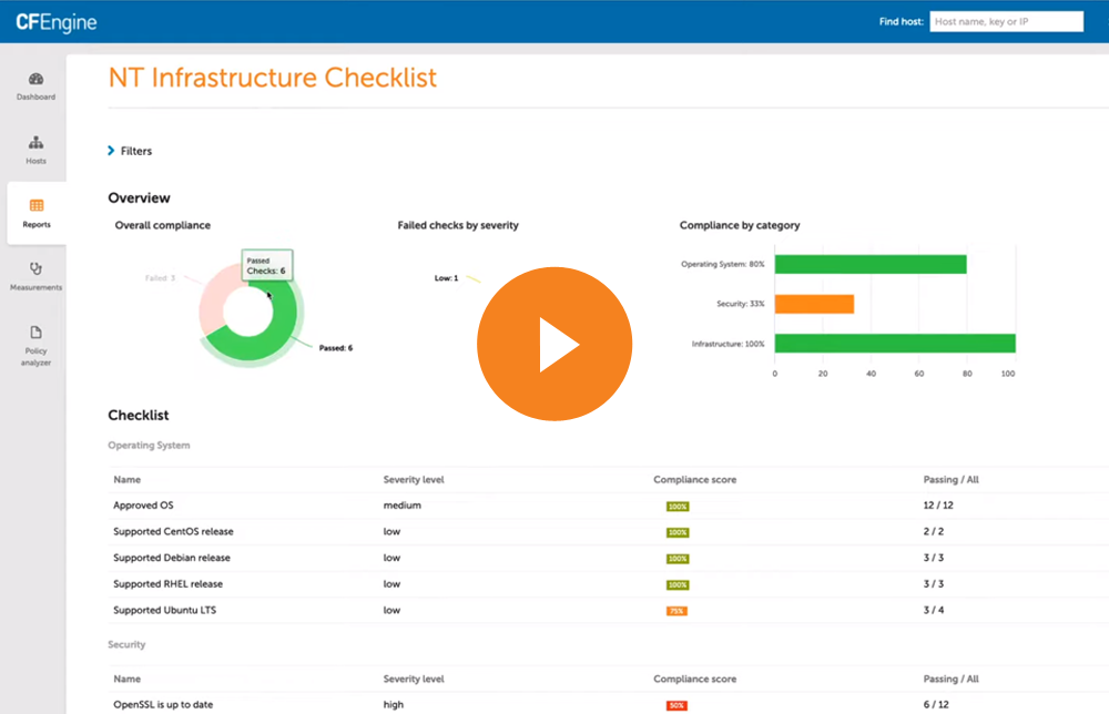 Infrastructure Automation | Solutions | CFEngine